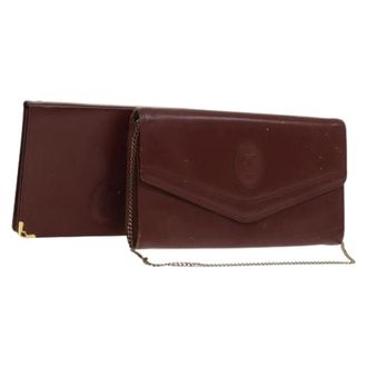 Cartier Sac &agrave; main Pochette Vintage Pre-owned - Femme - Pre-owned - Rouge - Taille: ONE Size
