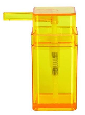 Spirella 10.15285 Cubo Clear-gelb Seifenspender