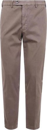 Michael Coal Homme, Pantalons, Brun, Taille: W37 Chinos en Twill de Coton