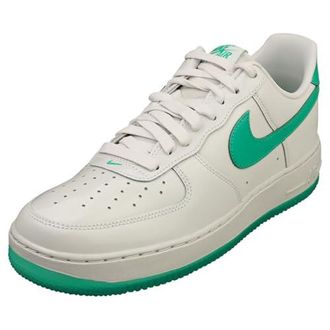 Nike Nike Air Force 107 Prm Chaussures pour homme, Teinte platine/vert stade, 43 EU