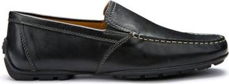 Geox Homme U Moner V Mocassins, Black, 42.5 EU