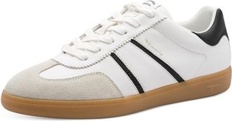 Tamaris Damen Sneaker Low, wei&szlig;, 37 EU