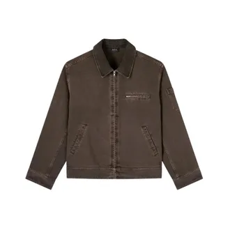 A.P.C. A.p.c., Homme, Vestes, Brun, Taille: M Veste de travail