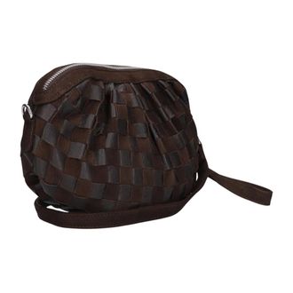 N&uacute;noo Myra Braided Nubuck - - Bags - Damen - Braun - ONE SIZE