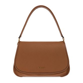 Michael Kors Holmes Medium Pebbled Leather Convertible Messenger Bag - - Bags - Damen - Braun - ONE SIZE