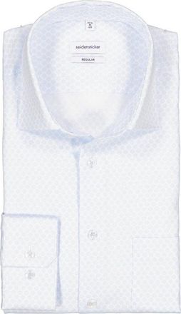 Seidensticker Seidensticker Herren Hemd blau Baumwolle