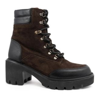 Sergio Moretti L&auml;ssige schwarze Stiefeletten - - Shoes - Damen - Braun - 38 EU