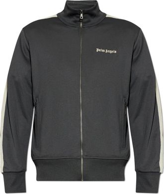 Palm Angels Homme, Sweatshirts et sweats &agrave; capuche, Gris, Taille: M SweaT-shirt &agrave; Col Montant