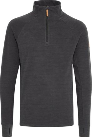 North Bend NBKaba Herren Langarmshirt Longsleeve Outdoor-Shirt atmungsaktiv temperaturregulierend mit Kinnschutz Daumenschlaufen Troyerkragen, Gr&ouml;&szlig;e:L, Farbe:Pha