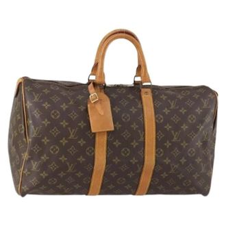 Louis Vuitton Sac week-end Vintage Pre-owned - Femme - Pre-owned - Brun - Taille: ONE Size