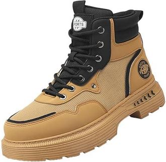 Generic Chaussures d&eacute;t&eacute; en toile pour homme - Respirantes - L&eacute;g&egrave;res - Confortables - D&eacute;contract&eacute;es - Taille 11, jaune, 39 1/3 EU