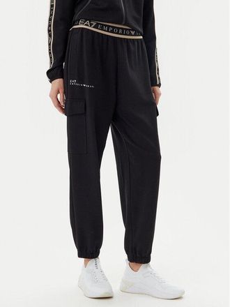 Emporio Armani Jogginghose 7W000282 AF12501 UC001 Schwarz Loose Fit