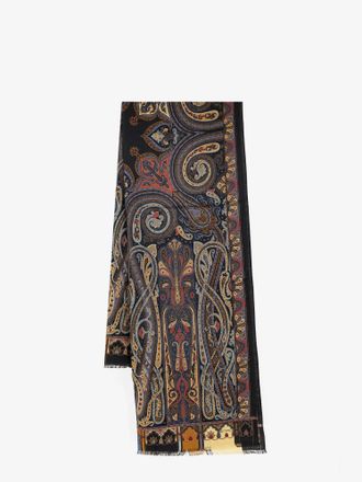 Etro Wool and silk scarf - ETRO - gender_Woman