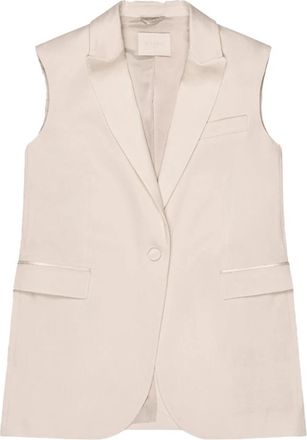 Circolo 1901 Jersey Weste - - Jackets - Damen - Beige - L
