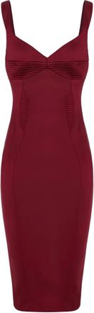 Murmur Haze Kleid mit Herzausschnitt - Rot