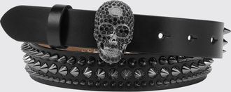 Philipp Plein Ceinture Femme couleur Noir
