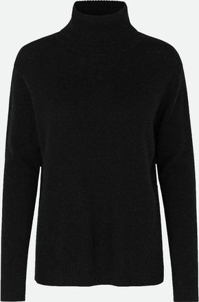 Rosemunde Rollkragenpullover Laica roll neck Kragen, Strick, Langarm, schlicht, wärmend, leicht, weich, Baumwollmix