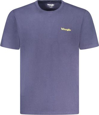 Wrangler Small Logo Tee - - Tops - Herren - Blau - M