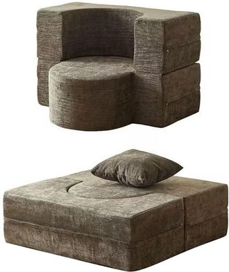 Generic Kompressionssofa im Wohnzimmer, zusammenklappbares Schlafsofa aus komprimiertem Schaumstoff, kleine Sofas for kleine R&auml;ume, waschbarer Bezug, for Wohn