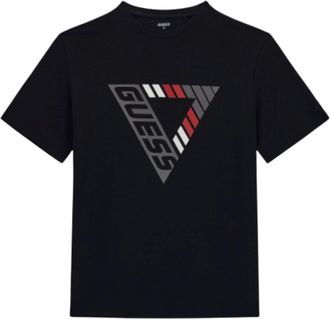 Guess Folco T-Shirt - - Tops - Herren - Schwarzk - 2XL