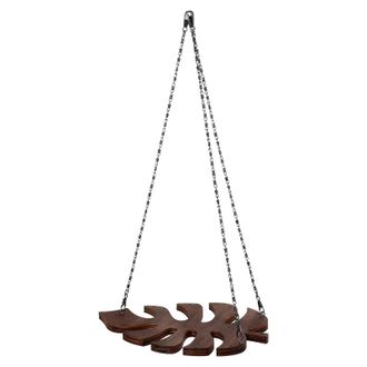 BESPORTBLE LOORGVEL Deckenmontierter Weinglashalter Monstera Blatt Design 24cm Schwarzer Metall Glashalter H&auml;ngend f&uuml;r Bar K&uuml;che und Schrank Platzsparender Stiel