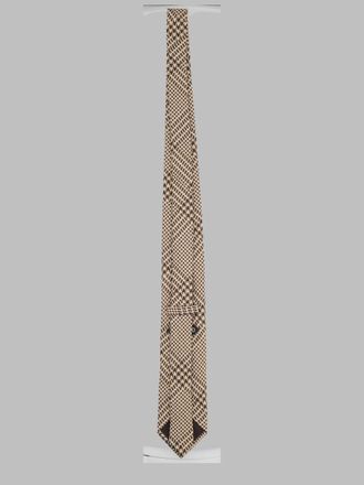 Tom Ford Jacquard Silk Necktie - Beige