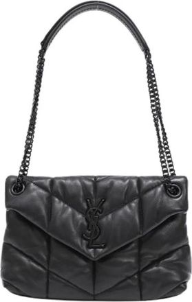Saint Laurent Pre-owned Petit Sac Bandouli&egrave;re Toy Puffer - Femme - Pre-owned - Noir - Taille: ONE Size