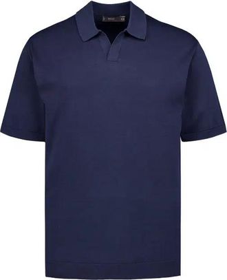 Boggi Milano Herren Polo-Shirt schwarz