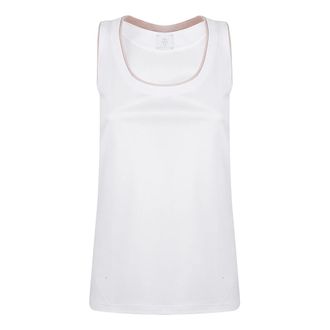 Eleventy Wei&szlig;es Baumwoll-Top - - Tops - Damen - Wei&szlig; - S