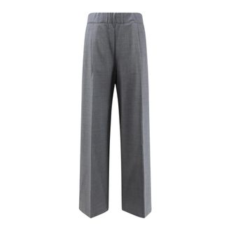 Semicouture Weite Hosen - - Trousers - Damen - Grau - L