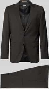 HUGO BOSS Slim Fit Anzug aus reiner Schurwolle Modell H-HUGE-2PCS-253