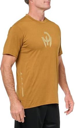 adidas Mahomes Designed 4 Training T-Shirt, Strata Bronze, L Hommes