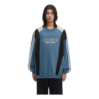 Martine Rose Panel Sweatshirt - - Sweatshirts & Hoodies - Herren - Blau - S