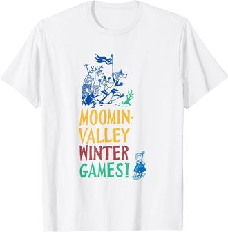 Moomin Color Moominvalley Winter Games! Sports Mymble & Co T-Shirt