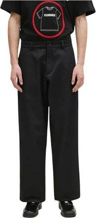 Champion Pantalon droit - Homme - Pantalons - Noir - Taille: L