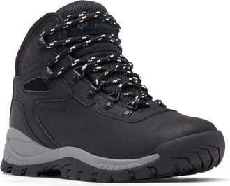 Columbia Newton Ridge Plus Wanderstiefel f&uuml;r Damen, Schwarz (Black x Chalk), 39.5 EU