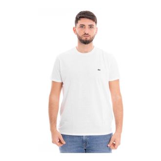Lacoste Rundhals-T-Shirt - - Tops - Herren - Wei&szlig; - 2XL