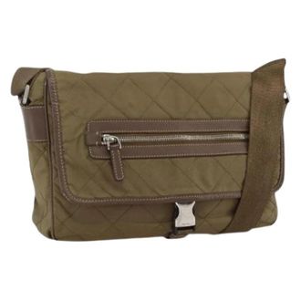 Prada Pre-owned Vintage Nylon Schultertasche - - Pre-owned - Damen - Braun - ONE SIZE