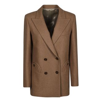 Blaz&eacute; Milano Femme, Vestes, Brun, Taille: 36 FR Blazer de tous les jours