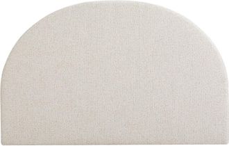 Vente-Unique Bettkopfteil - 140 cm - Strukturstoff - Beige - PANIOTI