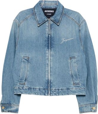 Jacquemus Logo-embroidered Denim Jacket
