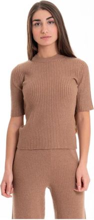 Vila Blusen - - Blouses & Shirts - Damen - Beige - M