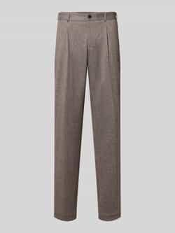 Bugatti Straight Fit Stoffhose mit Baumwoll-Anteil