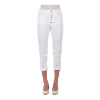 Dondup Damen, Hosen, Wei&szlig;, W27Gr&ouml;&szlig;e