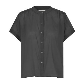 Lollys Laundry Damen, Blusen & Hemden, Schwarzk, LGr&ouml;&szlig;e