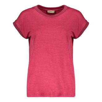 Herno Wool T-shirt - - Tops - Damen - Rot - M