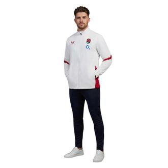 Castore Anthem Jacket f&uuml;r Herren (Wei&szlig;/Rot)