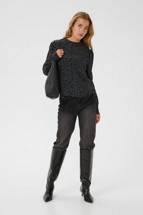 Kaffe Langarmbluse Langarm-Bluse KArea