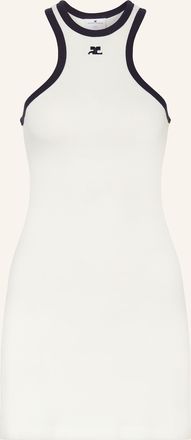 Courr&egrave;ges Kleid weiss