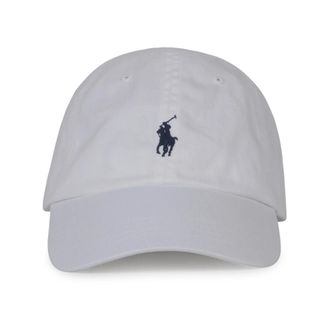 Polo Ralph Lauren Homme, Accessoires, Blanc, Taille: ONE Size Sport Cap